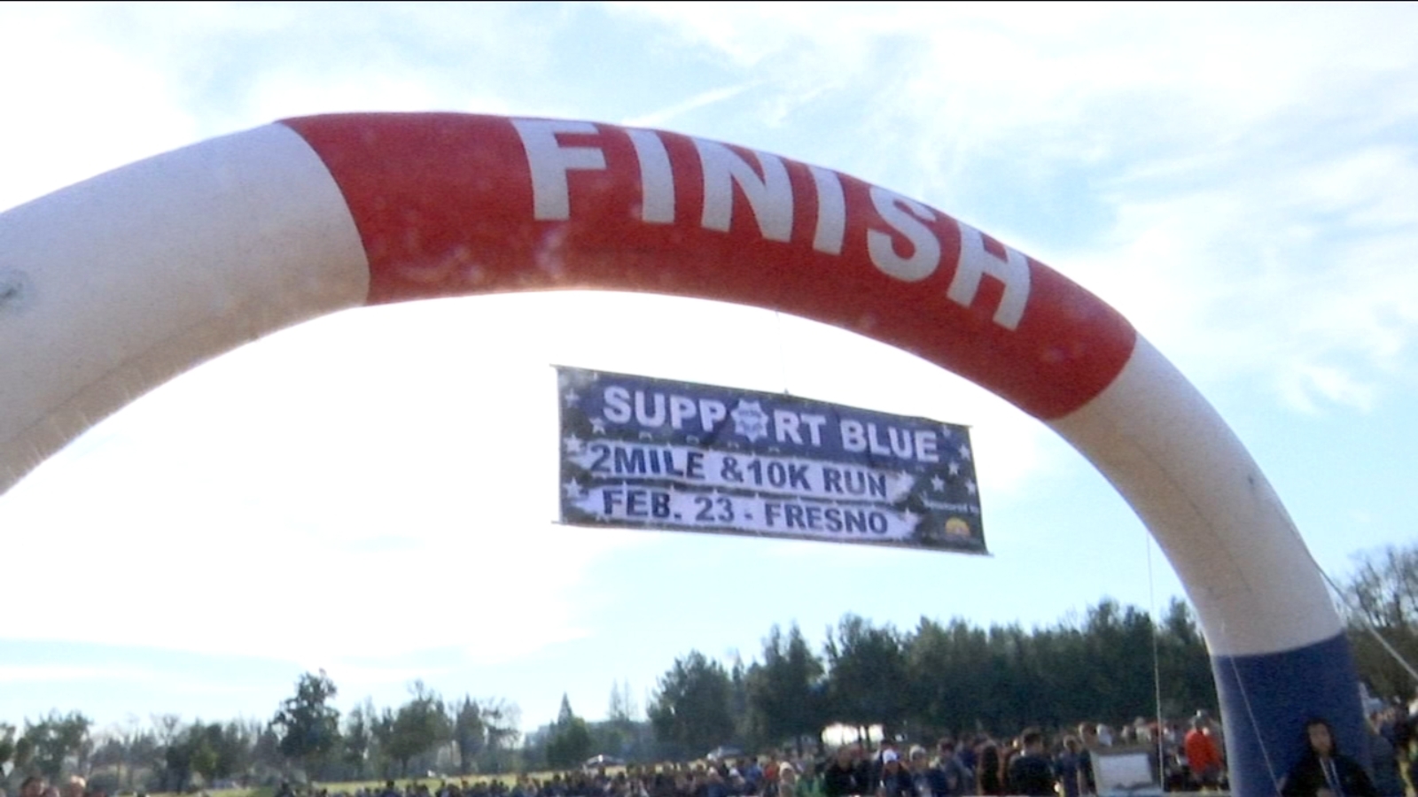 Runners head out to Woodward Park for 'Support Blue' race - ABC30 Fresno