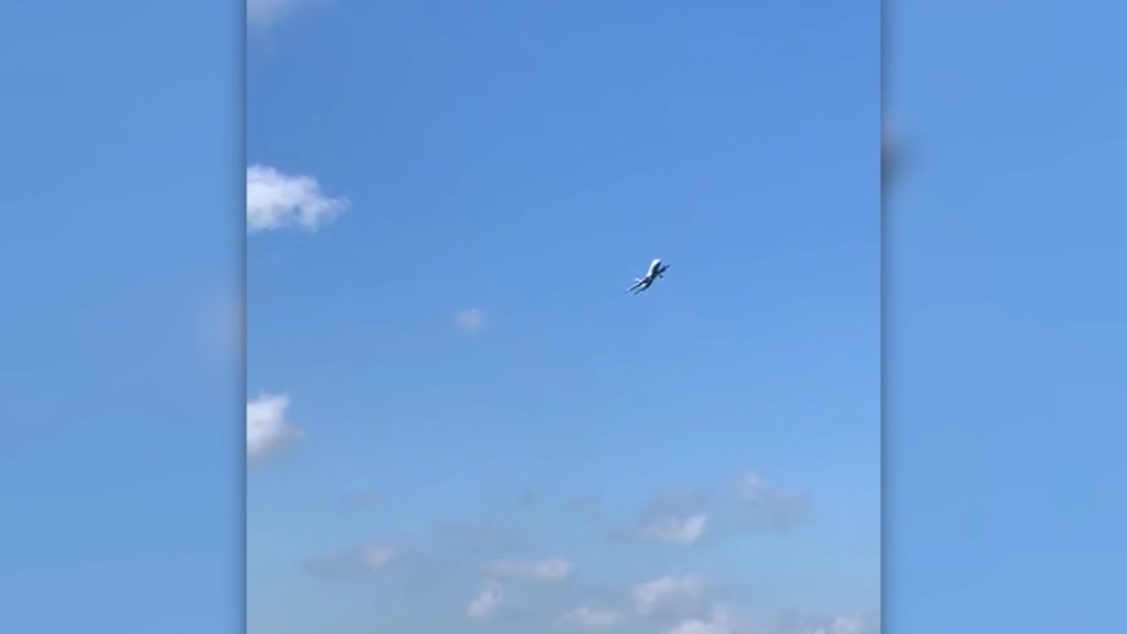 British Airways plane caught on camera tipping side-to-side after ...