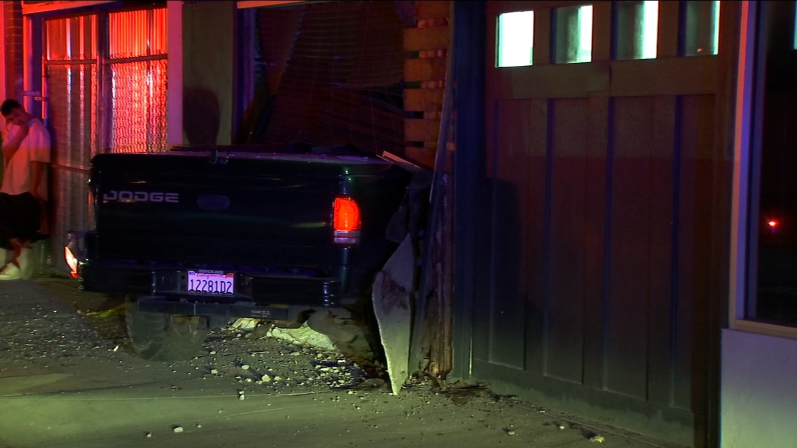 Truck crashes through building in Southeast Fresno - ABC30 Fresno
