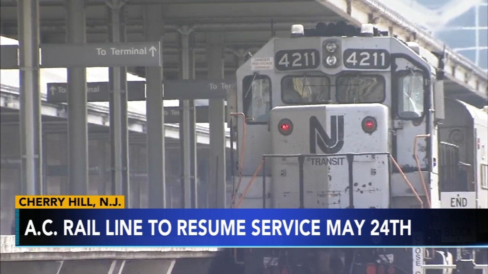 Atlantic City Rail Line to resume service on May 24 - 6abc Philadelphia