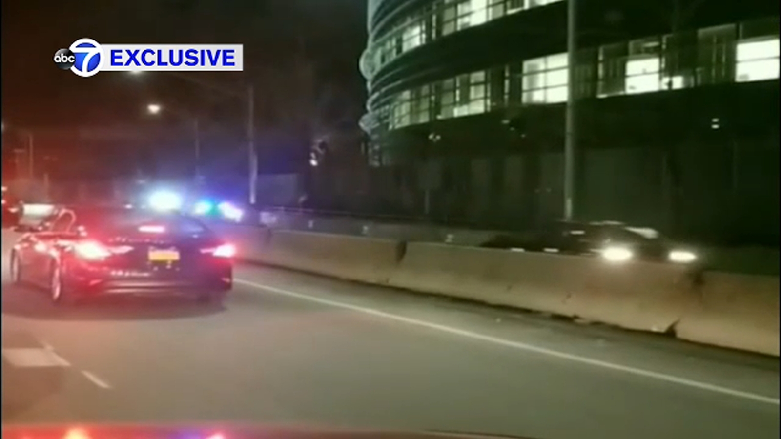 Driver arrested after car backed into NYPD officer in Manhattan; Cop ...