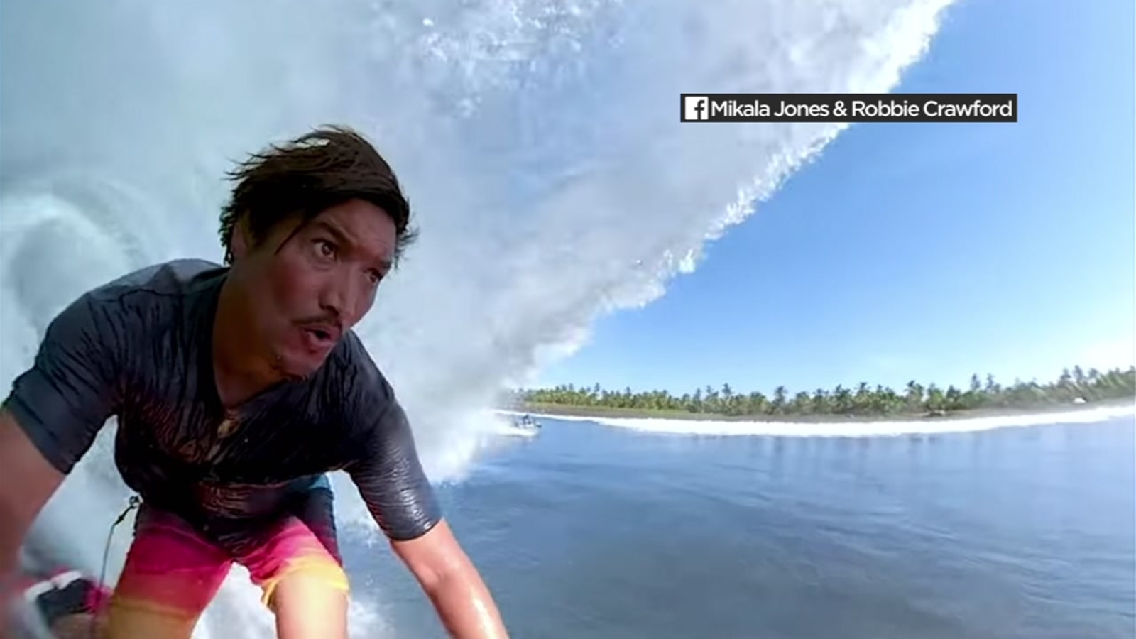 VIDEO: Incredible 360 perspective of surfer wiping out off coast of ...