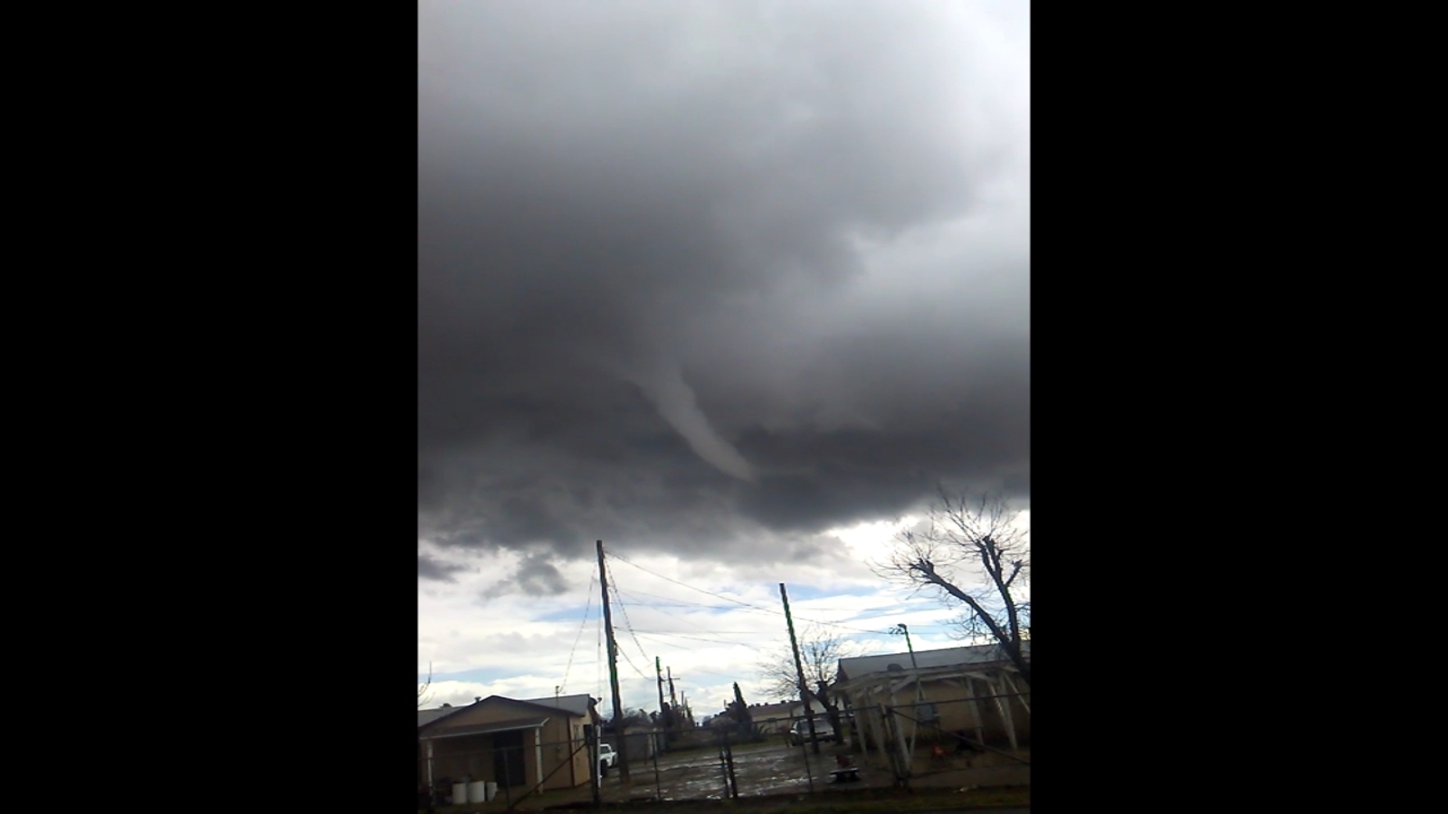 VIDEO: National Weather Service Hanford confirms funnel cloud spotted ...