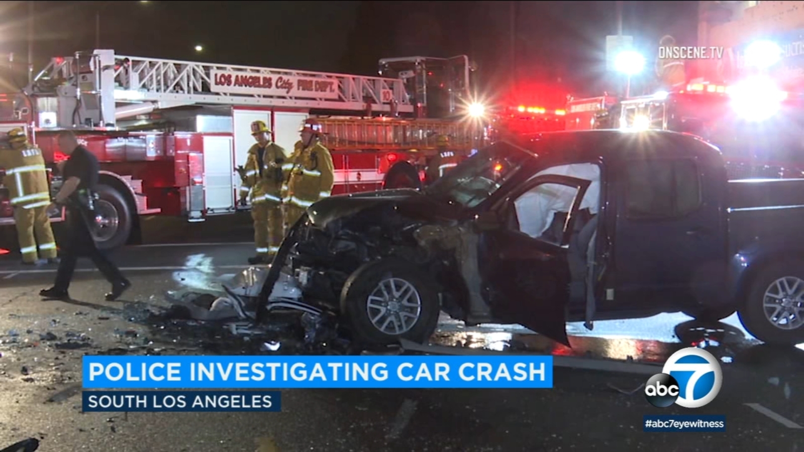 Several people, including 4 kids, hurt in South LA crash - ABC7 Los Angeles
