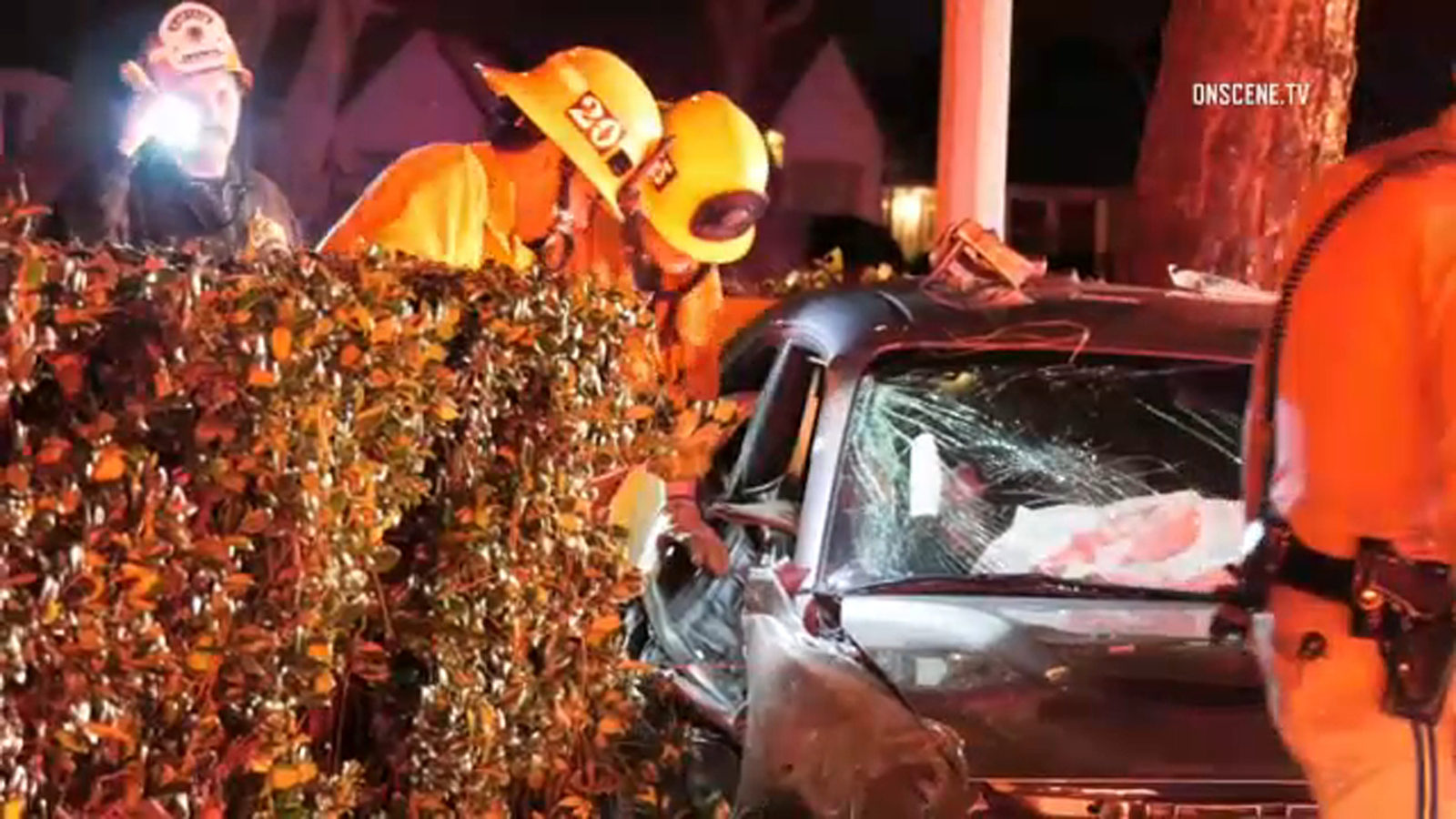 Chase suspect flees after crashing in Norwalk; 2 victims injured - ABC7 ... Chase suspect flees after crashing in Norwalk; 2 victims injured - ABC7 ...