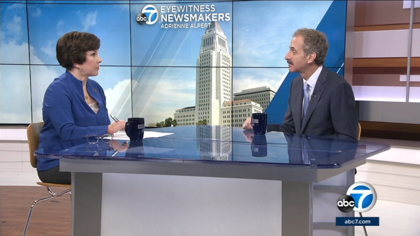 City Attorney Mike Feuer discusses Aliso Canyon gas leak settlement - ABC7 Los Angeles