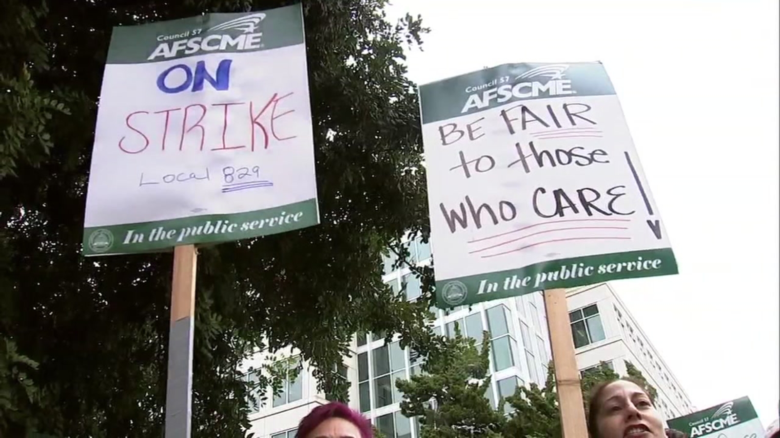 Hundreds of San Mateo County human services employees begin 2-day ...