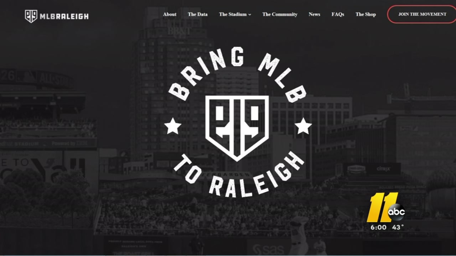 Grassroots effort aims to make Raleigh future home of MLB team - ABC11 ...