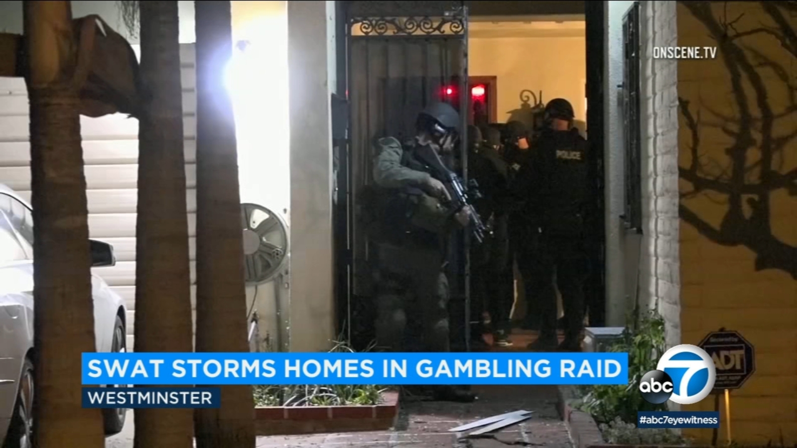 Video shows dramatic SWAT raid of home in Westminster - ABC7 Los Angeles