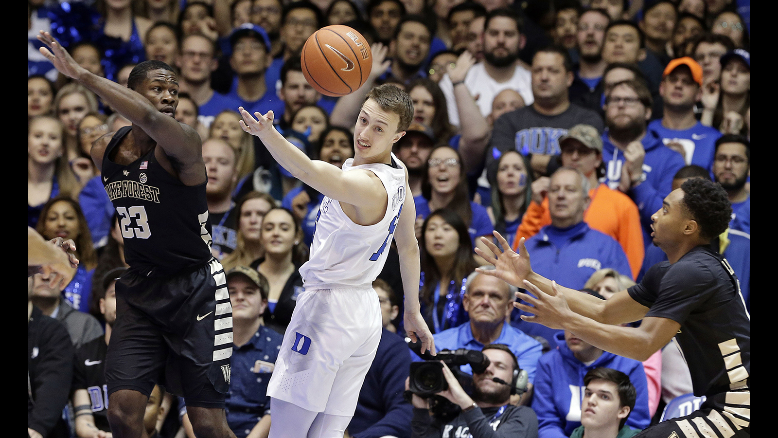 No. 4 Duke holds on for 71-70 victory over Wake Forest - ABC11 Raleigh ...