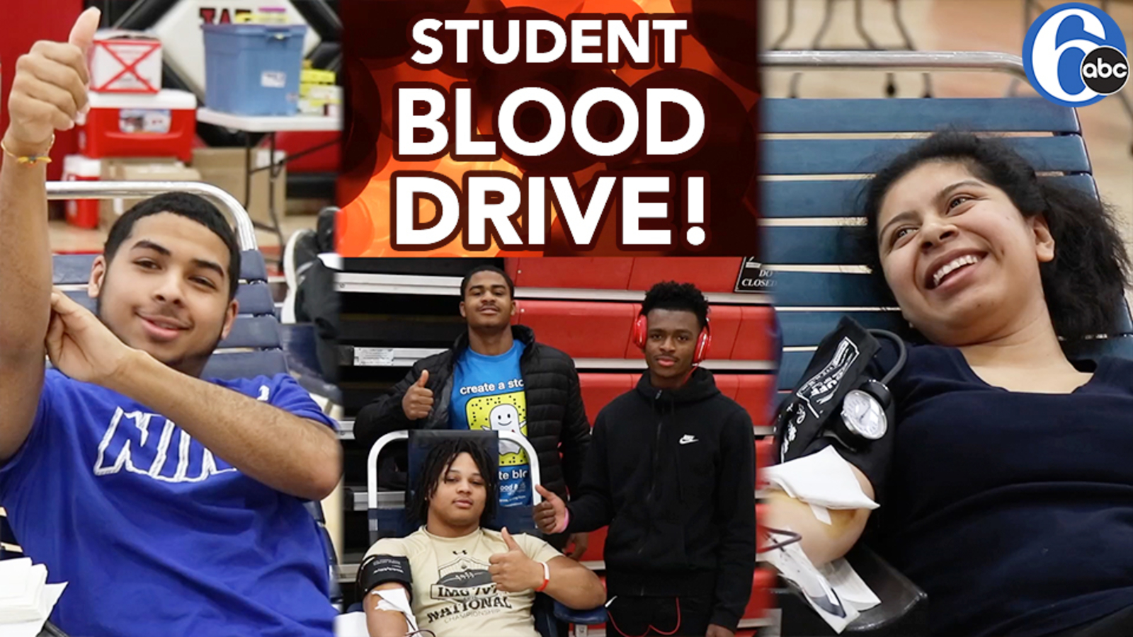 Hundreds of students give blood at Delaware high school - 6abc Philadelphia