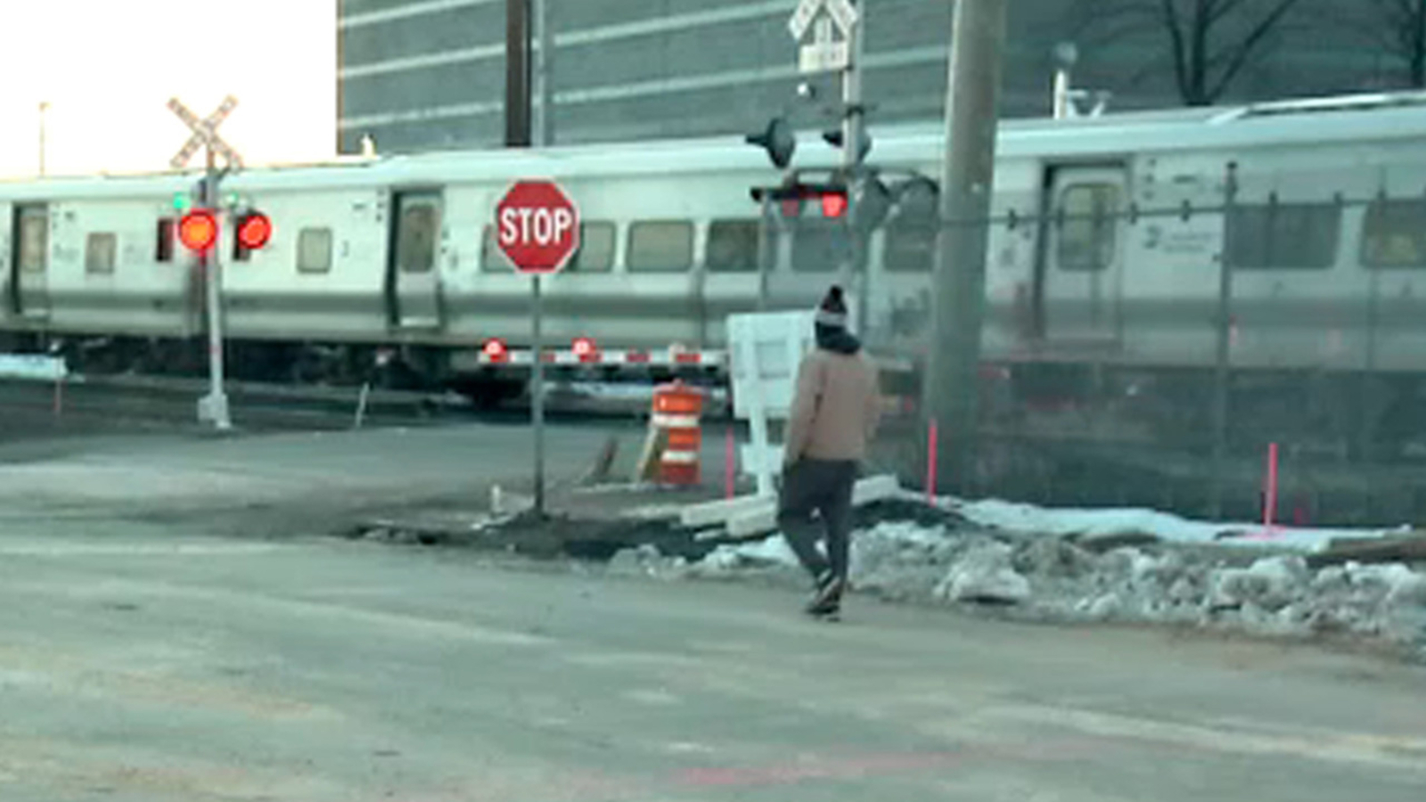 LIRR closes grade crossing near site of deadly crash for reconstruction ...