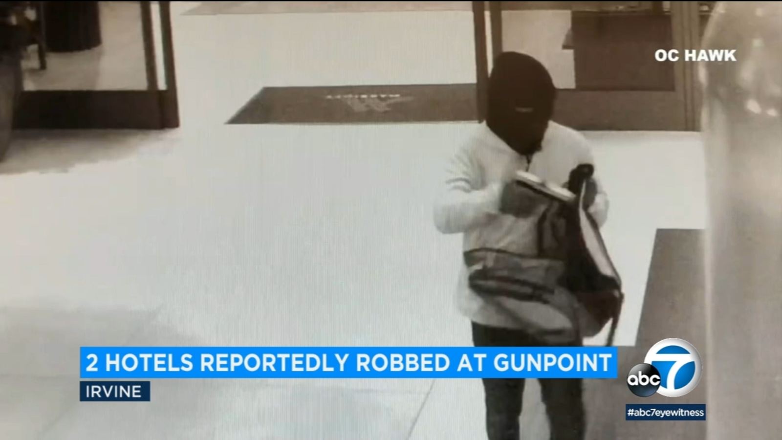 Robberies reported at 2 Irvine hotels within minutes of each other ...