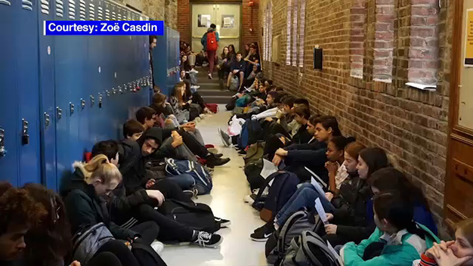 Students at Ethical Culture Fieldston School in the Bronx protest over ...