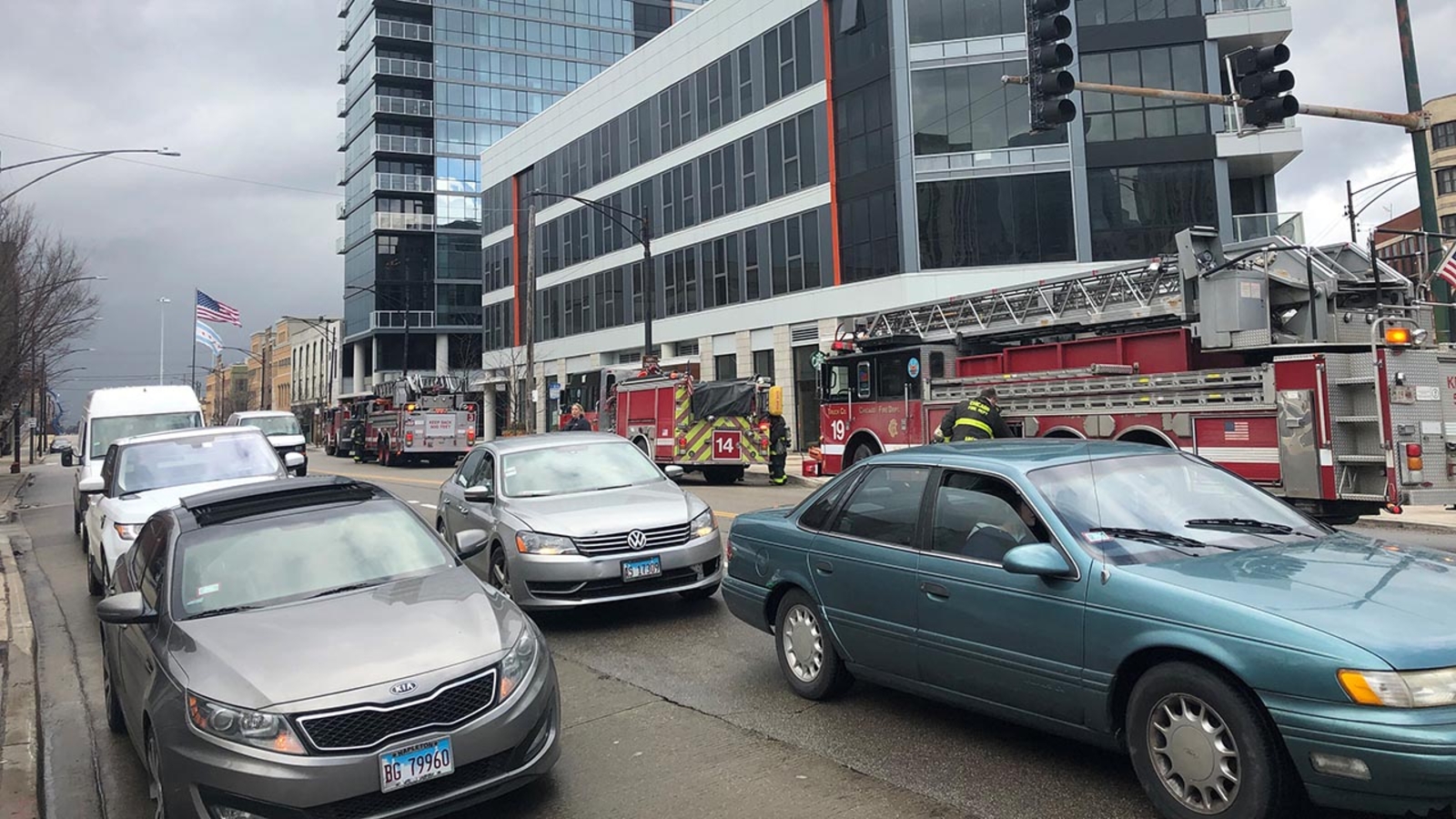 CTA Blue Line service briefly halted from Damen to UIC-Halsted due to ...