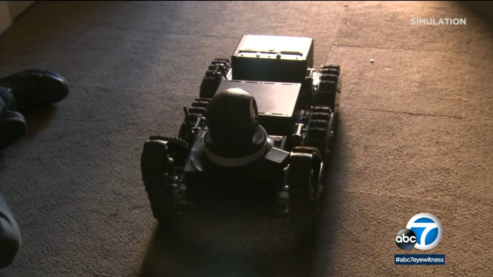 Santa Ana police deploying new robot for SWAT situations - ABC7 Los Angeles