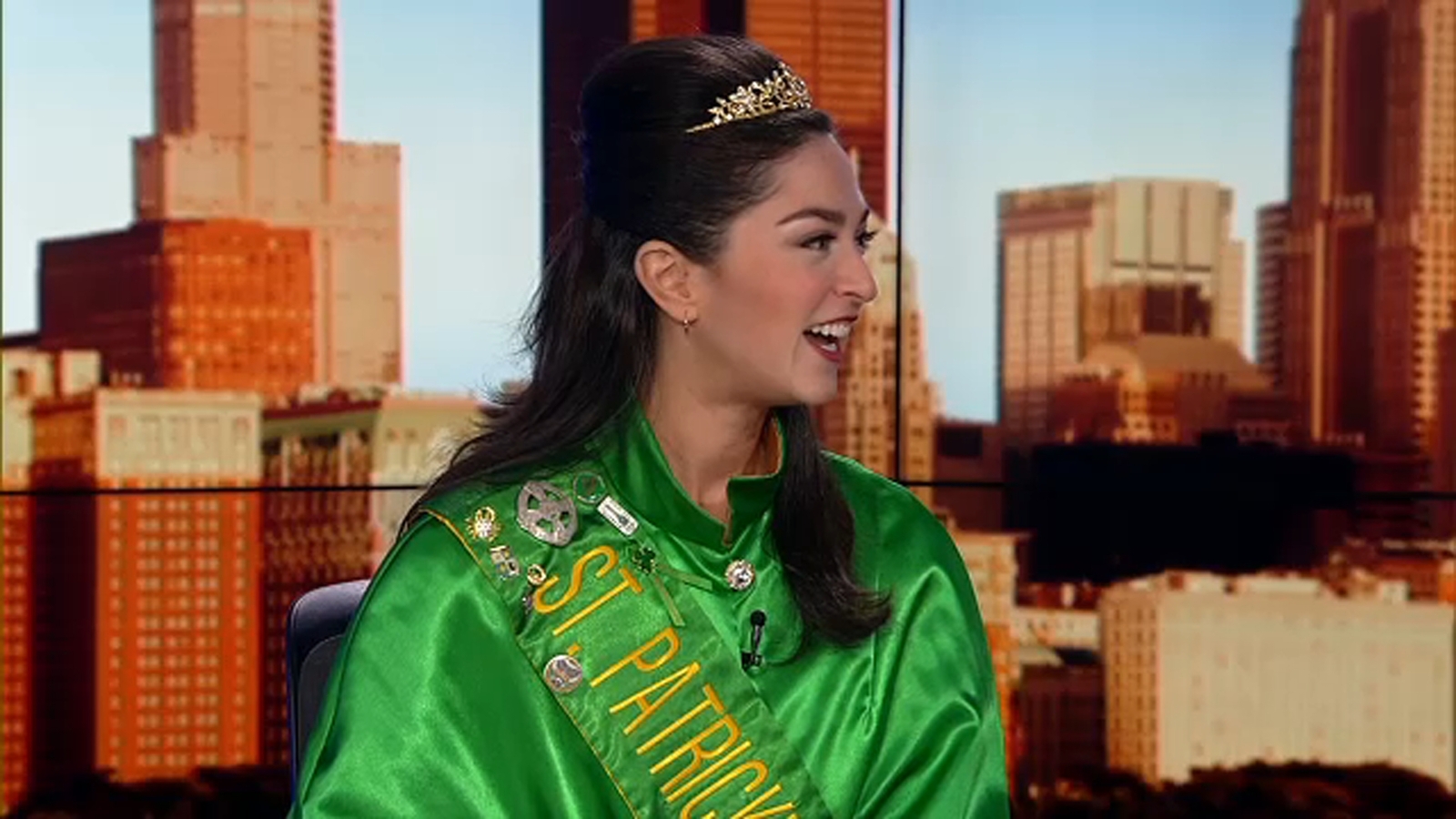 2019 St. Patrick's Day Parade queen visits ABC7 - ABC7 Chicago