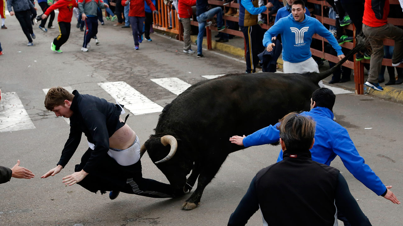 American gored by bull in Spain out of intensive care - ABC13 Houston