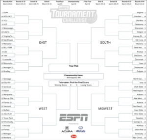 March Madness 2023 Bracket Espn