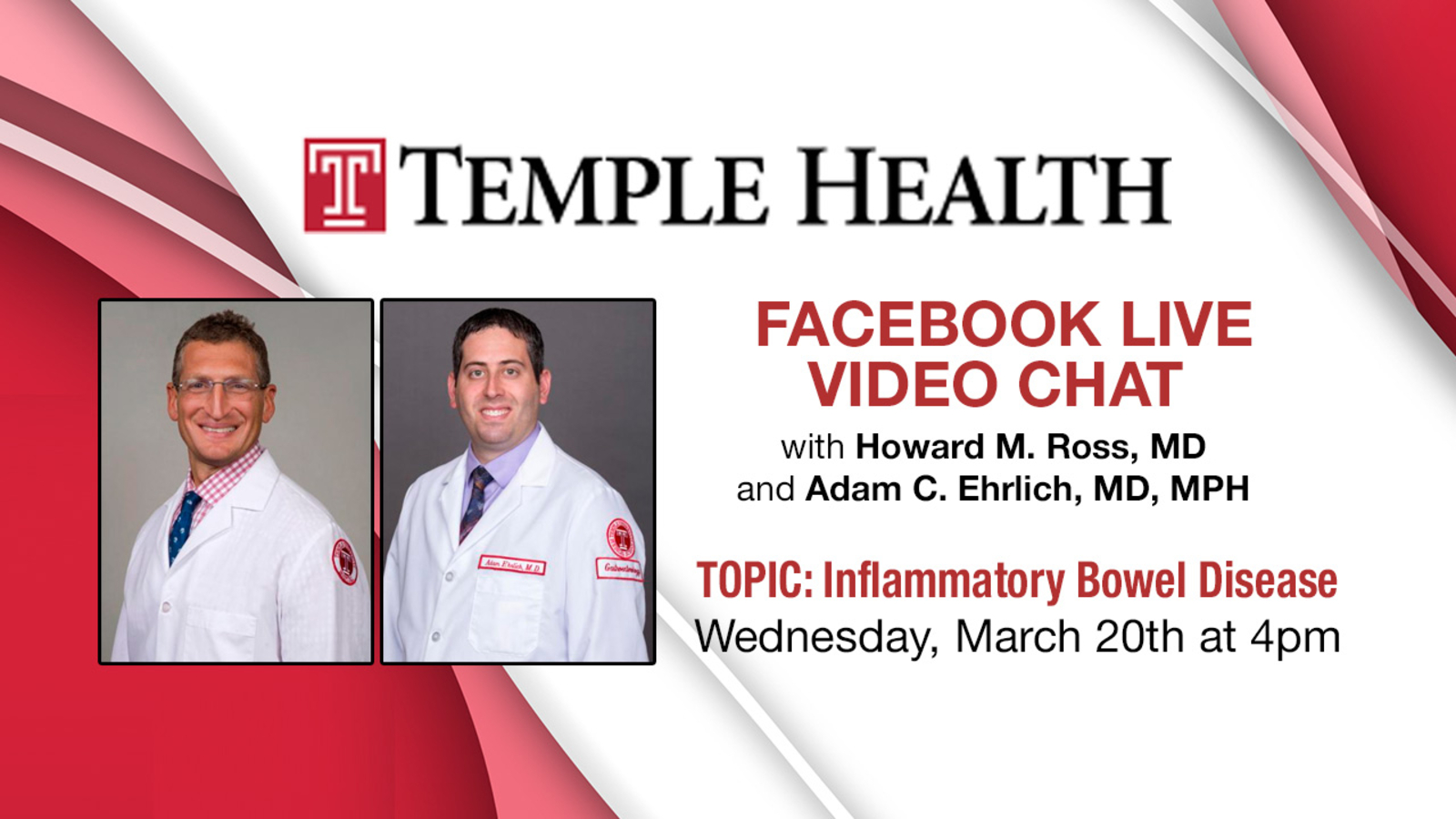 Chat Rewind: Inflammatory Bowel Disease with Temple Health - 6abc ...