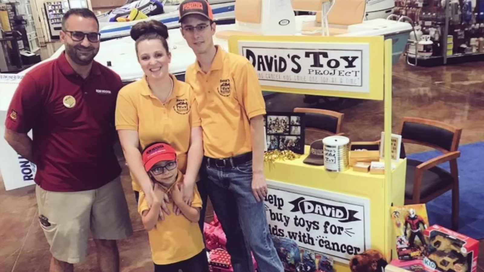 David Lauritzen of David's Toy Project collects toys for children with ...