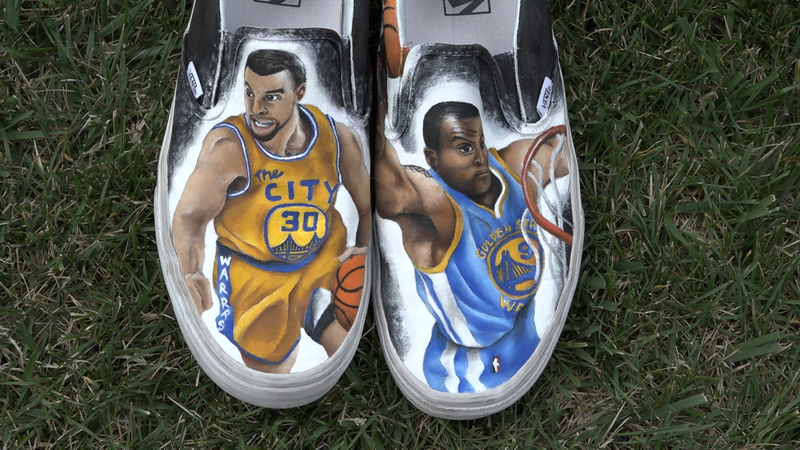 South San Jose artist creates custom shoes, art to give back to ...