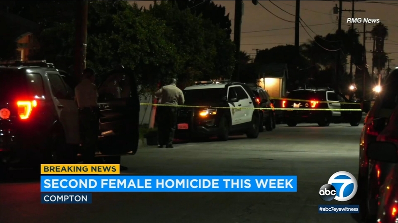 Compton Shooting Leaves Woman Dead Suspect At Large Abc7 Los Angeles