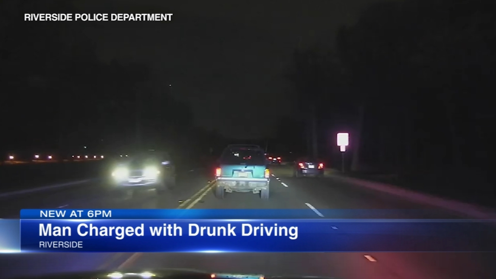Riverside police release dashcam video of near miss involving alleged ...