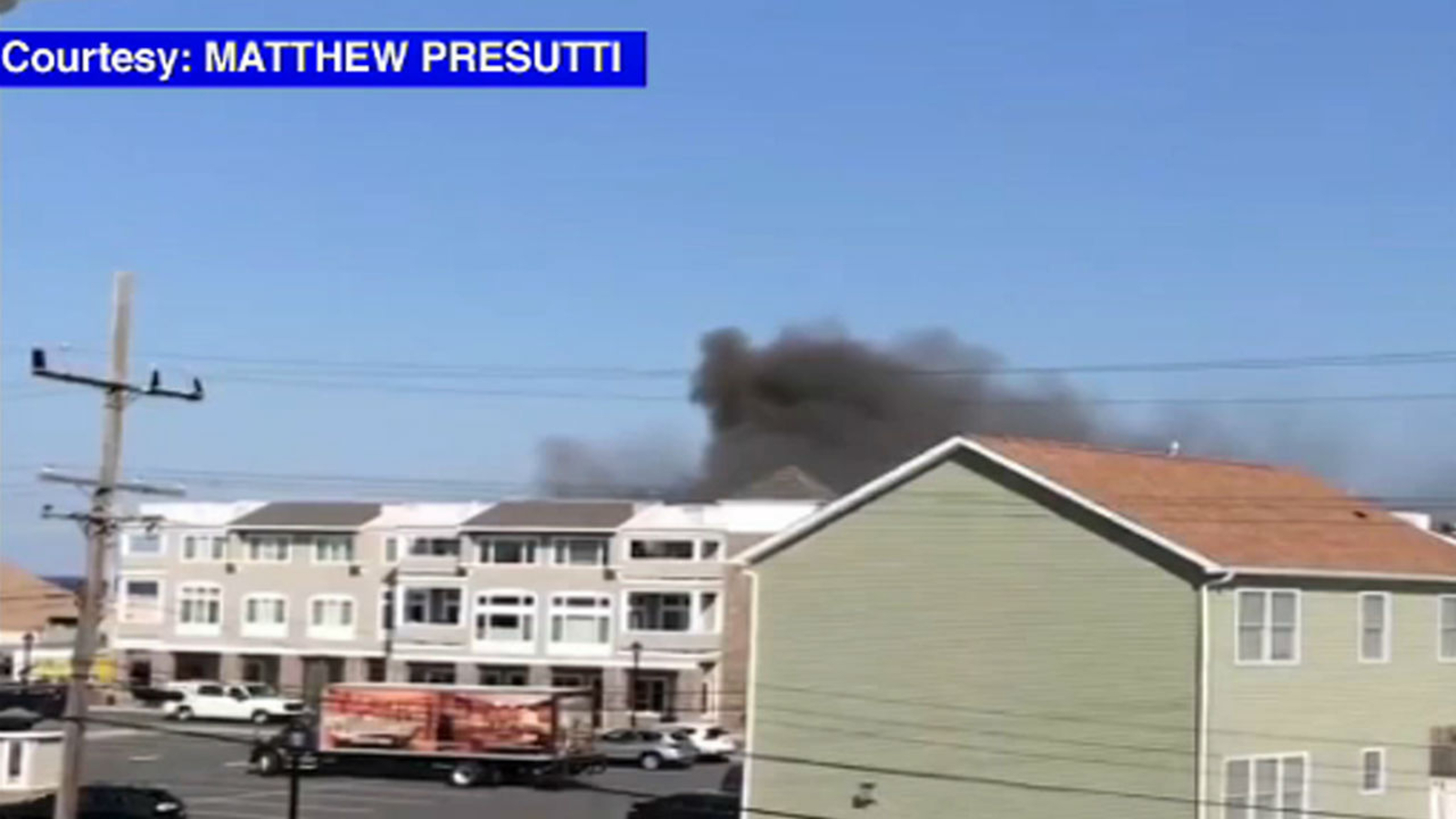 Flames ripping through New Jersey condo complex in Ocean County - 6abc ...