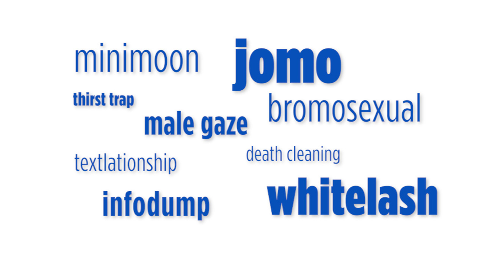 Jomo Whitelash Bromosexual Among 300 New Words Added To Online Dictionary Abc7 Los Angeles