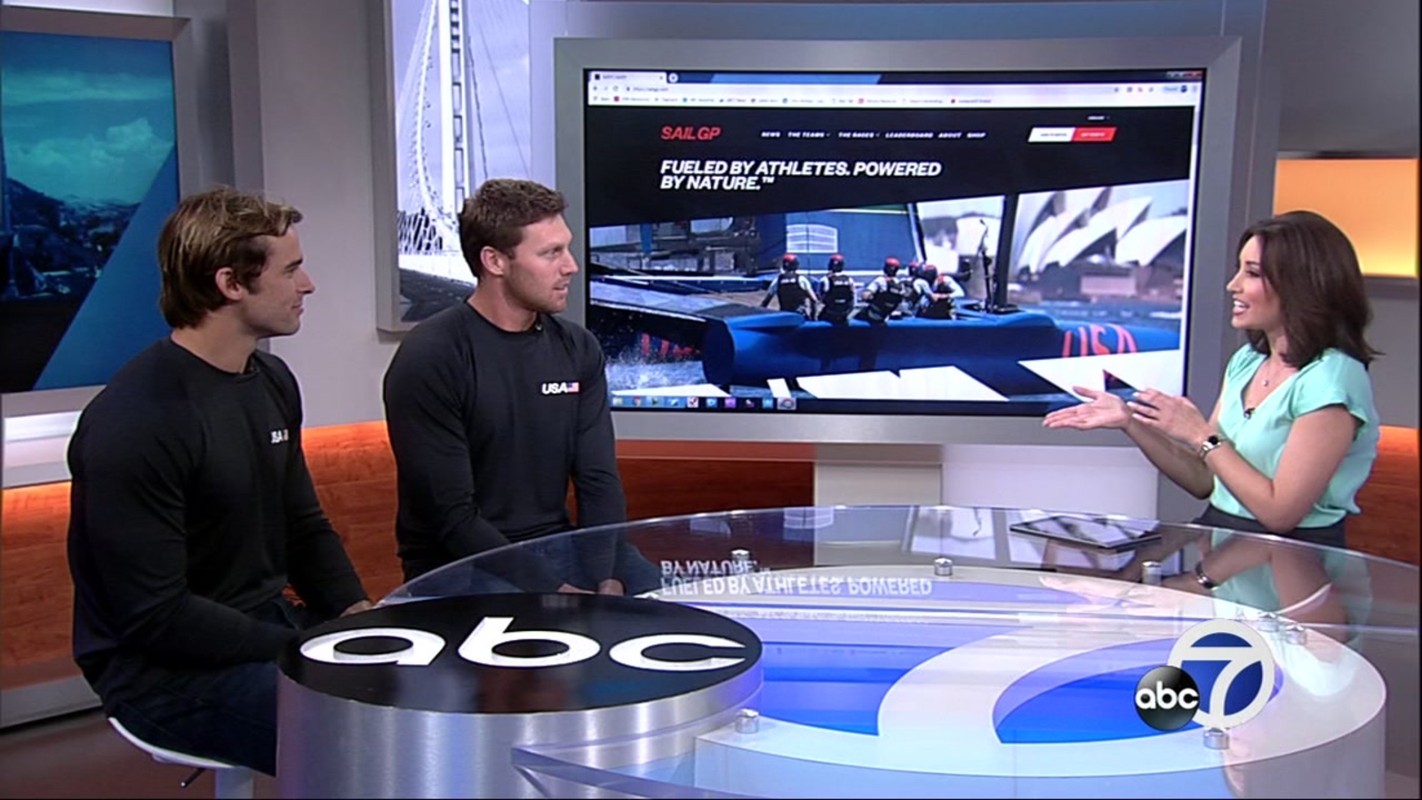 San Francisco will host the first ever SailGP next month and ABC7's ...