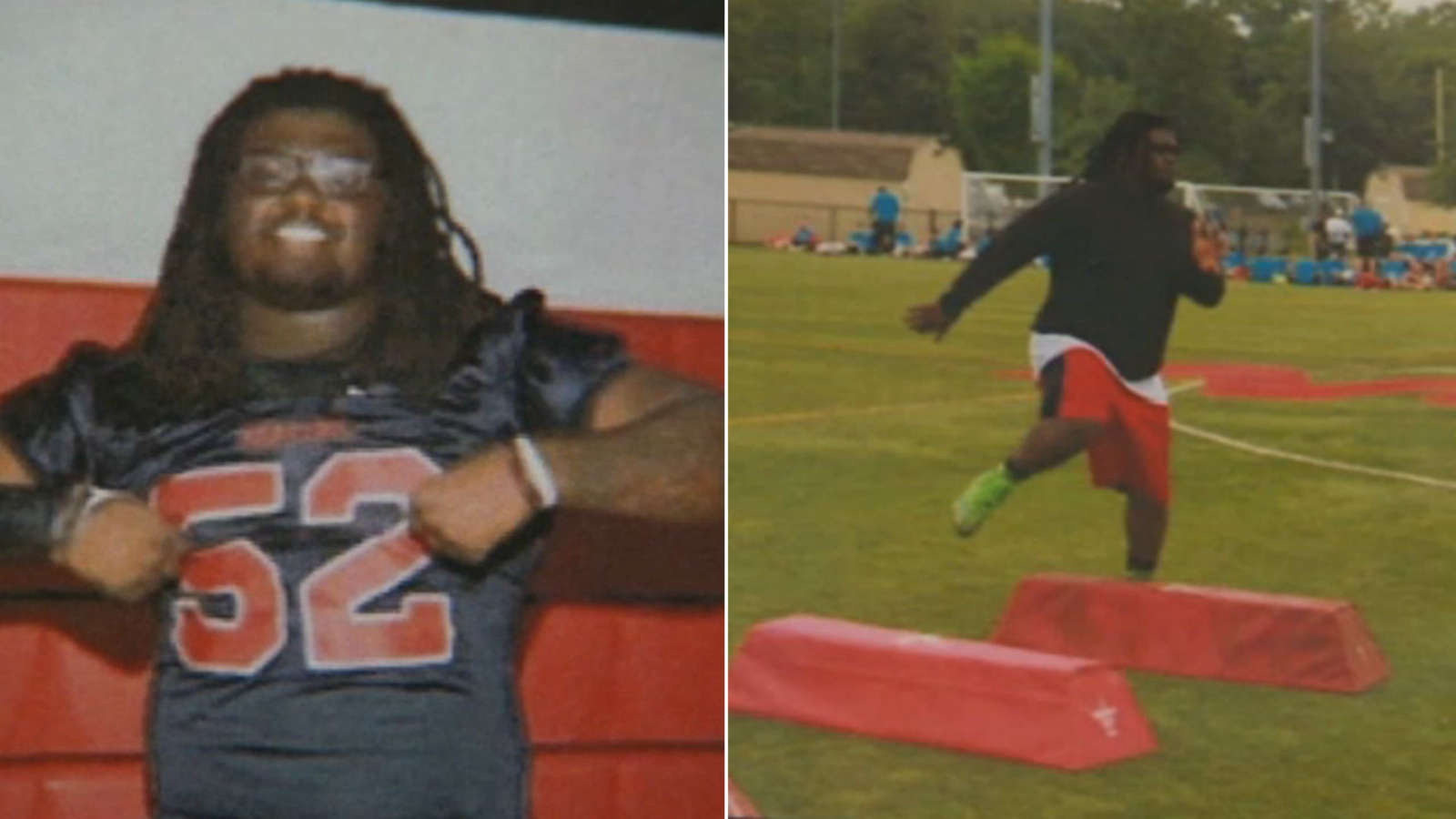 Family, supporters demand justice in New Jersey football player's death ...