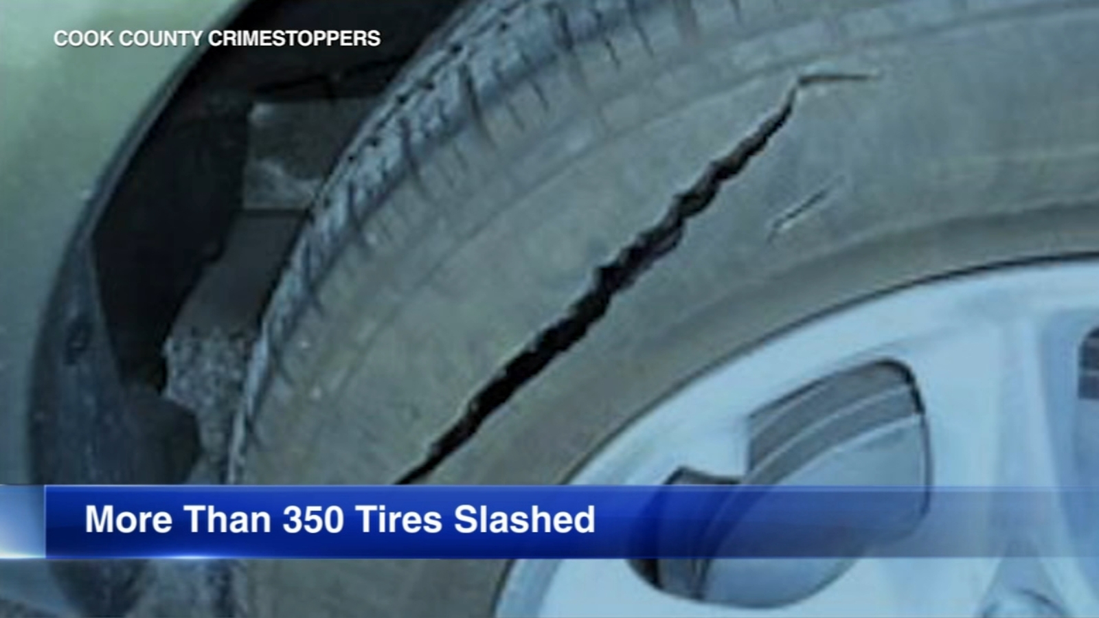 Serial tire slasher targets auto parts stores; police offer reward for ...