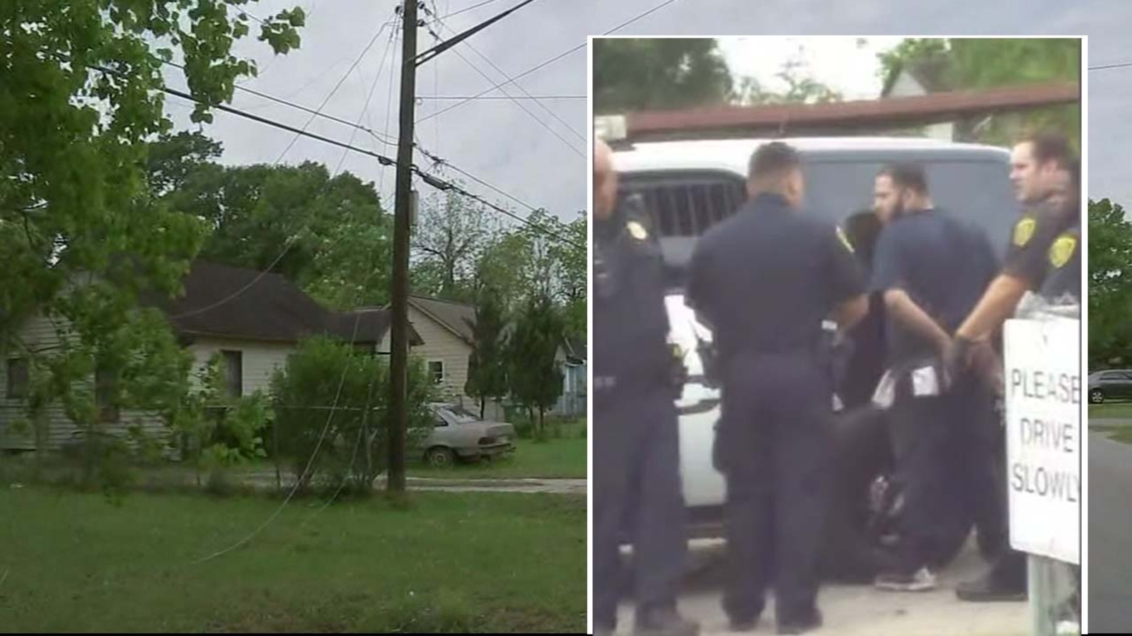 Chase suspect tries to hide under house to avoid arrest in north ...