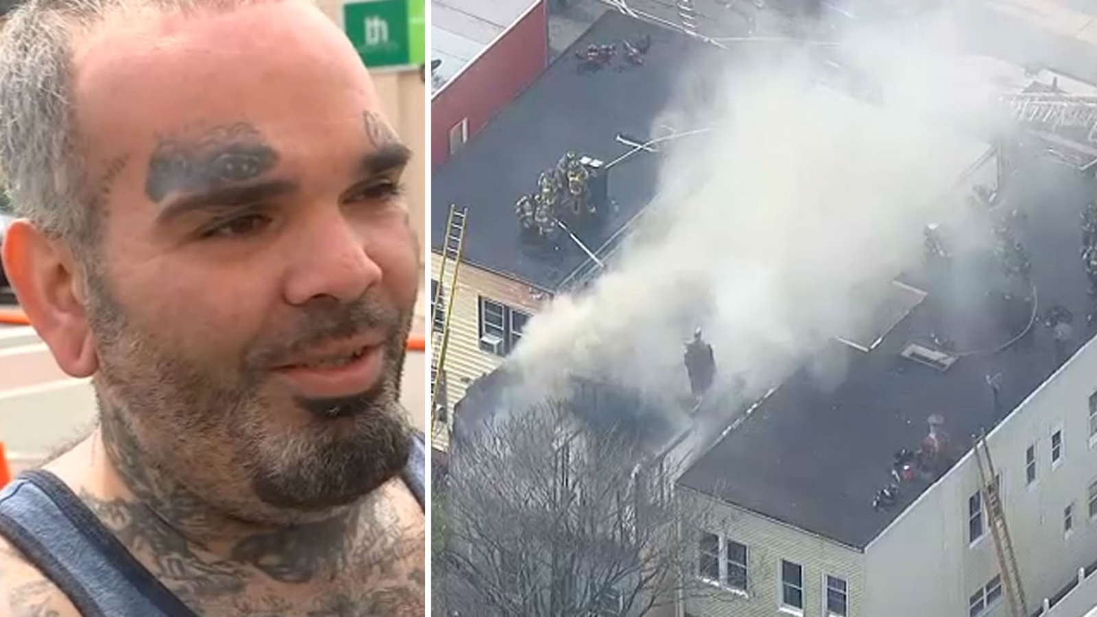 Father, 2 young daughters escape Jersey City fire out window - ABC7 New ...