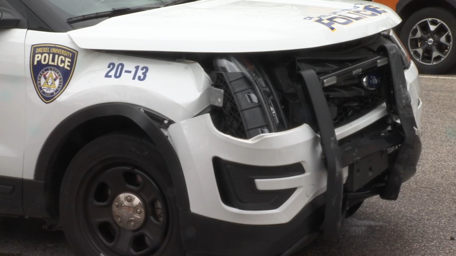 Drexel University police vehicle involved in crash - 6abc Philadelphia