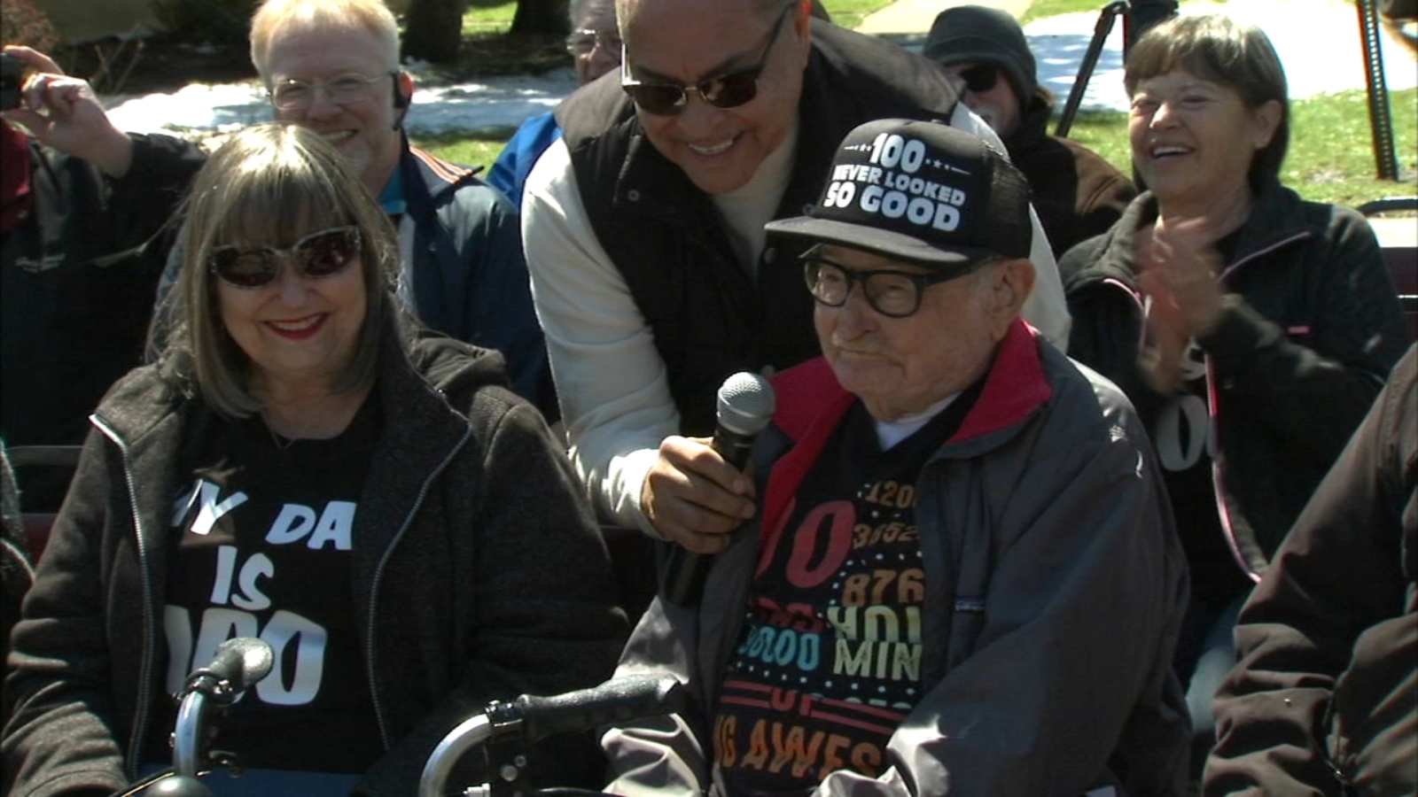 Dolton veteran gets honorary street named on his 100th birthday - ABC30 ...