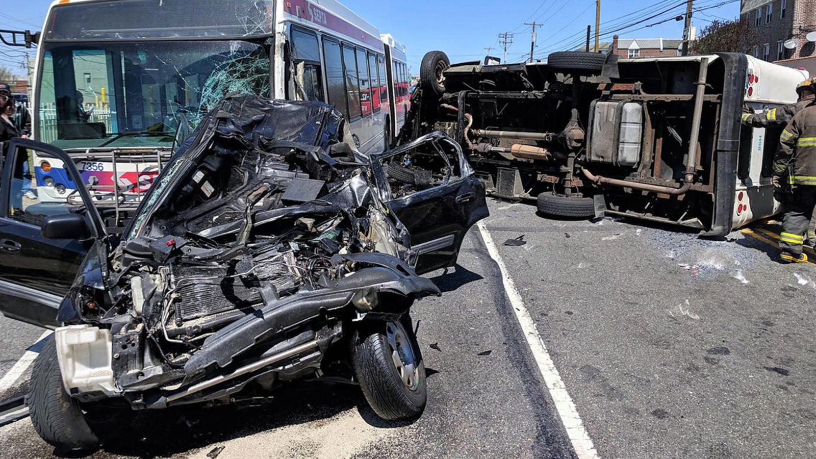 At least 8 injured after crash involving SEPTA bus - 6abc Philadelphia