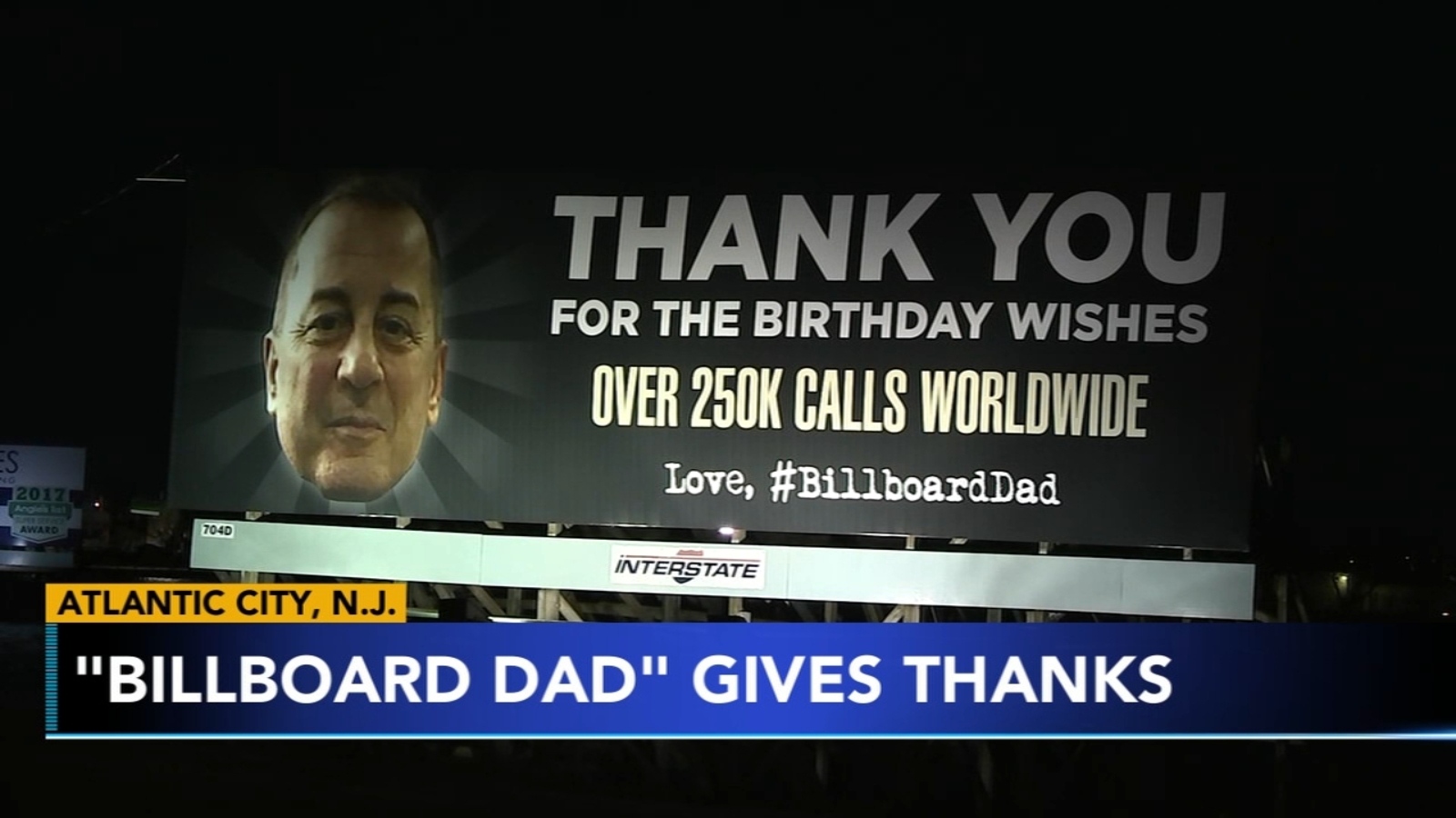 Billboard Dad forced to change number after receiving over 250,000 ...
