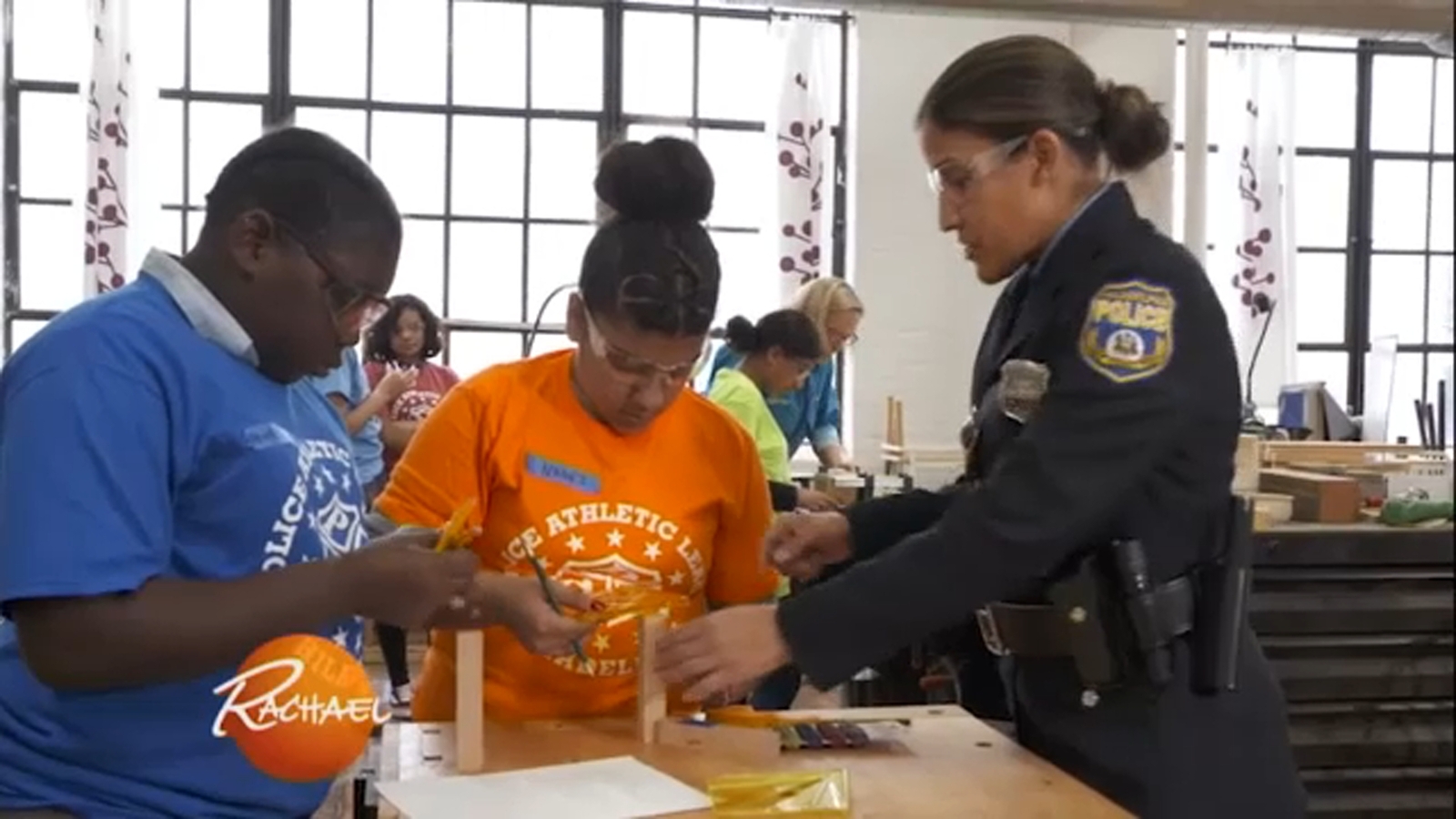 Philadelphia Police Athletic League's all-girl wood shop class featured ...
