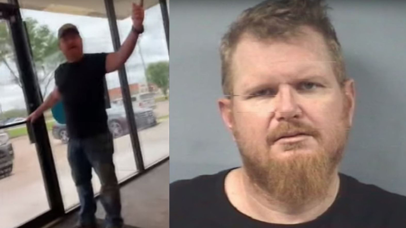 Joey Christian arrested after racist rant in Friendswood AT&T store ...