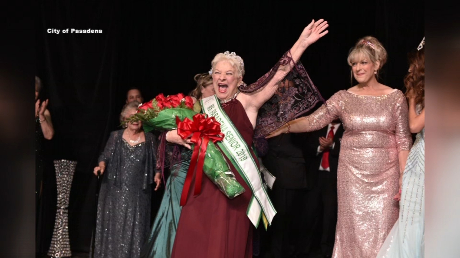 Alice Moore wins Ms. Pasadena Senior Pageant crown - ABC13 Houston