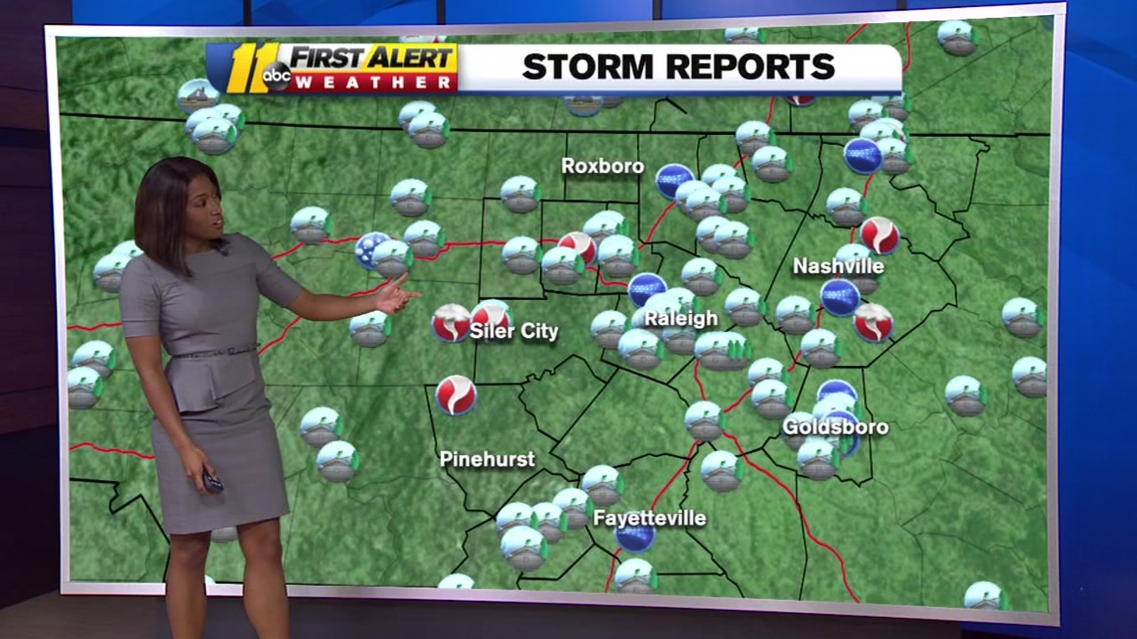 Weather Nc Severe Storms Expected Across Nc Including Raleigh On
