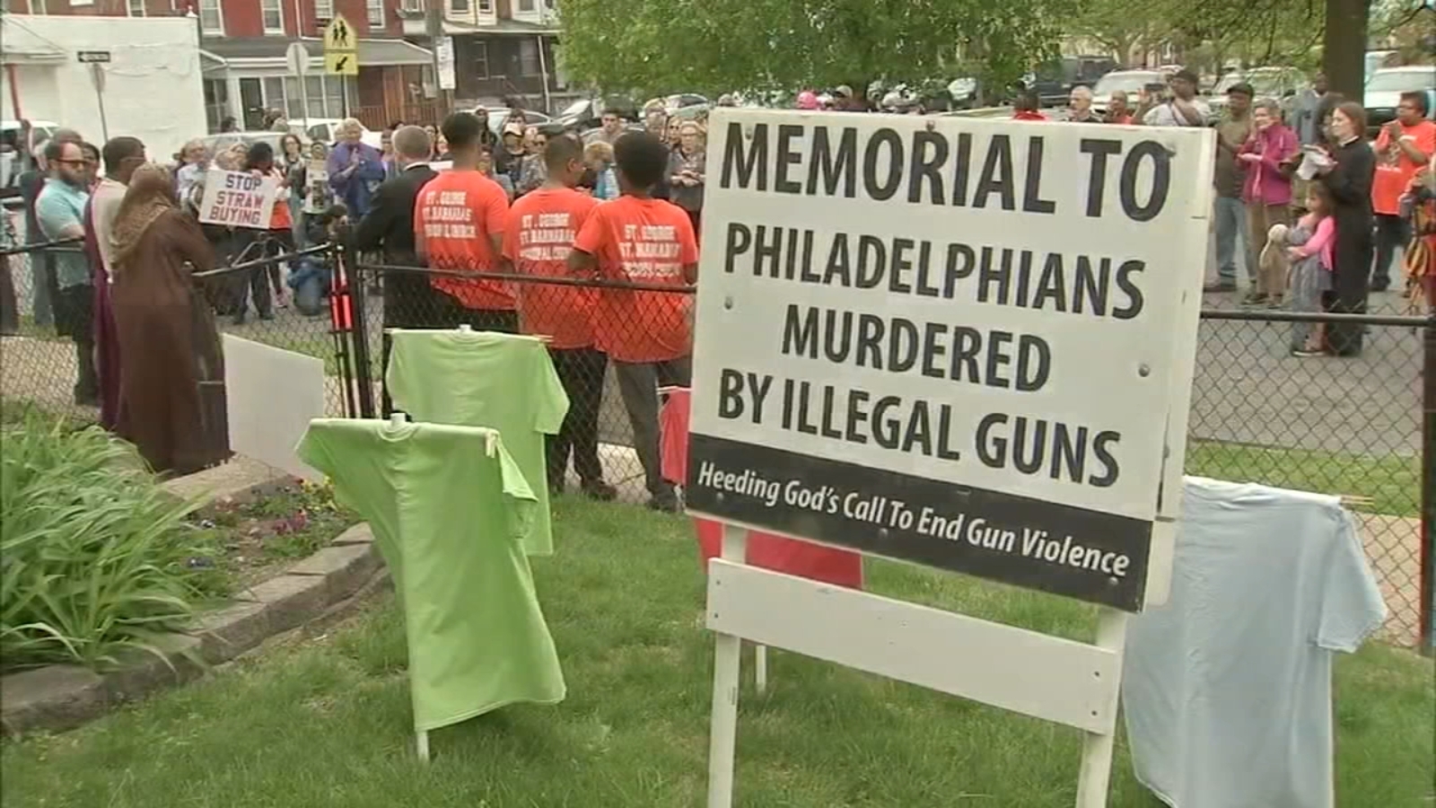 Members of several faiths rally to end Philadelphia gun violence - 6abc ...
