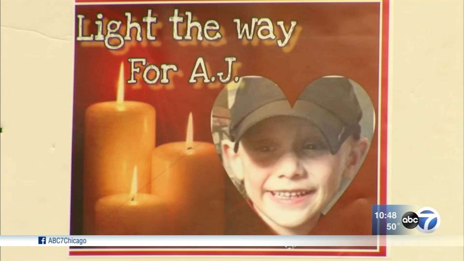 Crystal Lake community holds vigil to "light the way" for missing boy ...