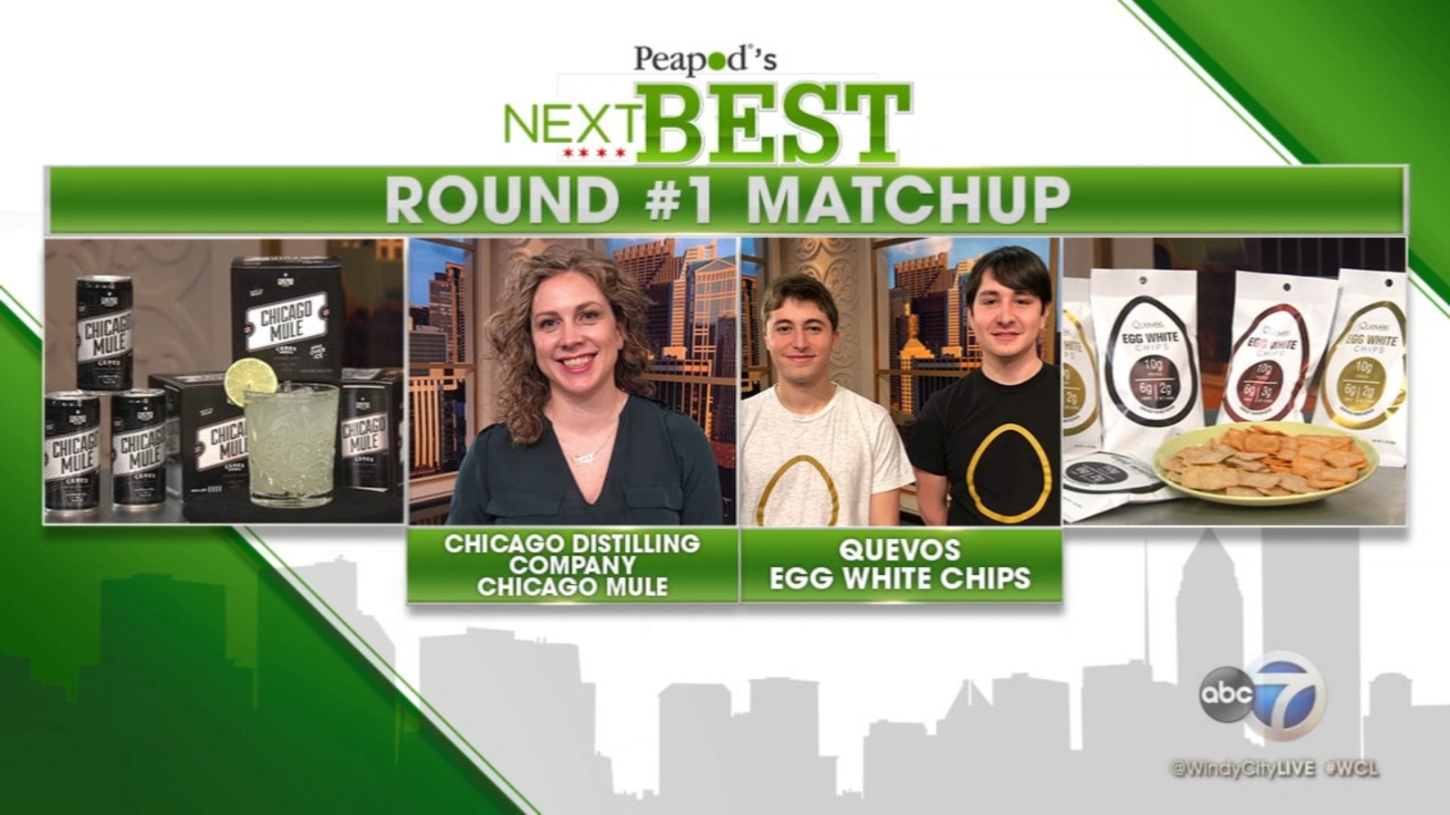 Peapod's Next Best Round No. 1 Matchup: Chicago Mule vs. Egg White ...