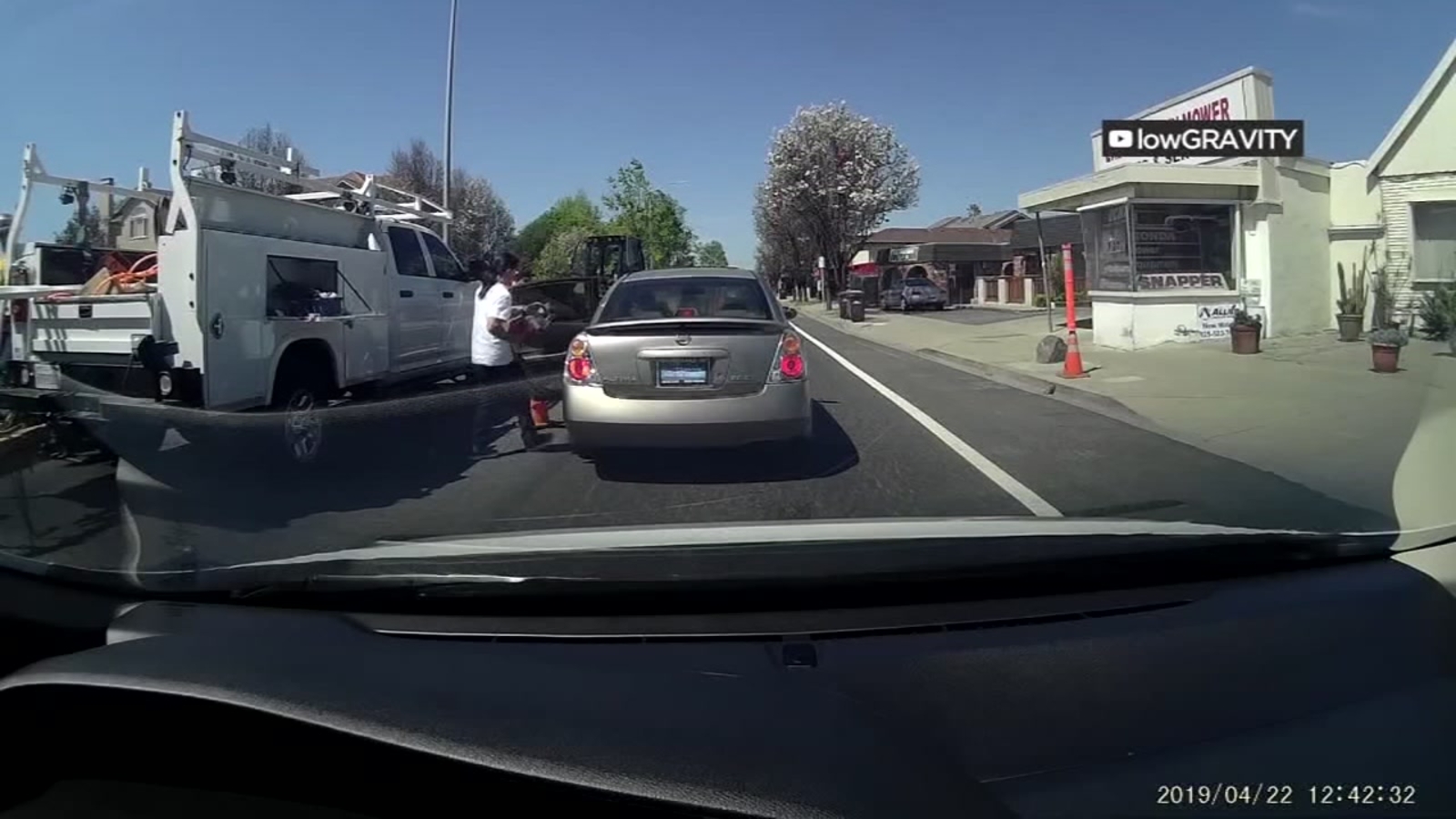 Only On Abc7news Com Brazen Construction Theft Caught On Camera In