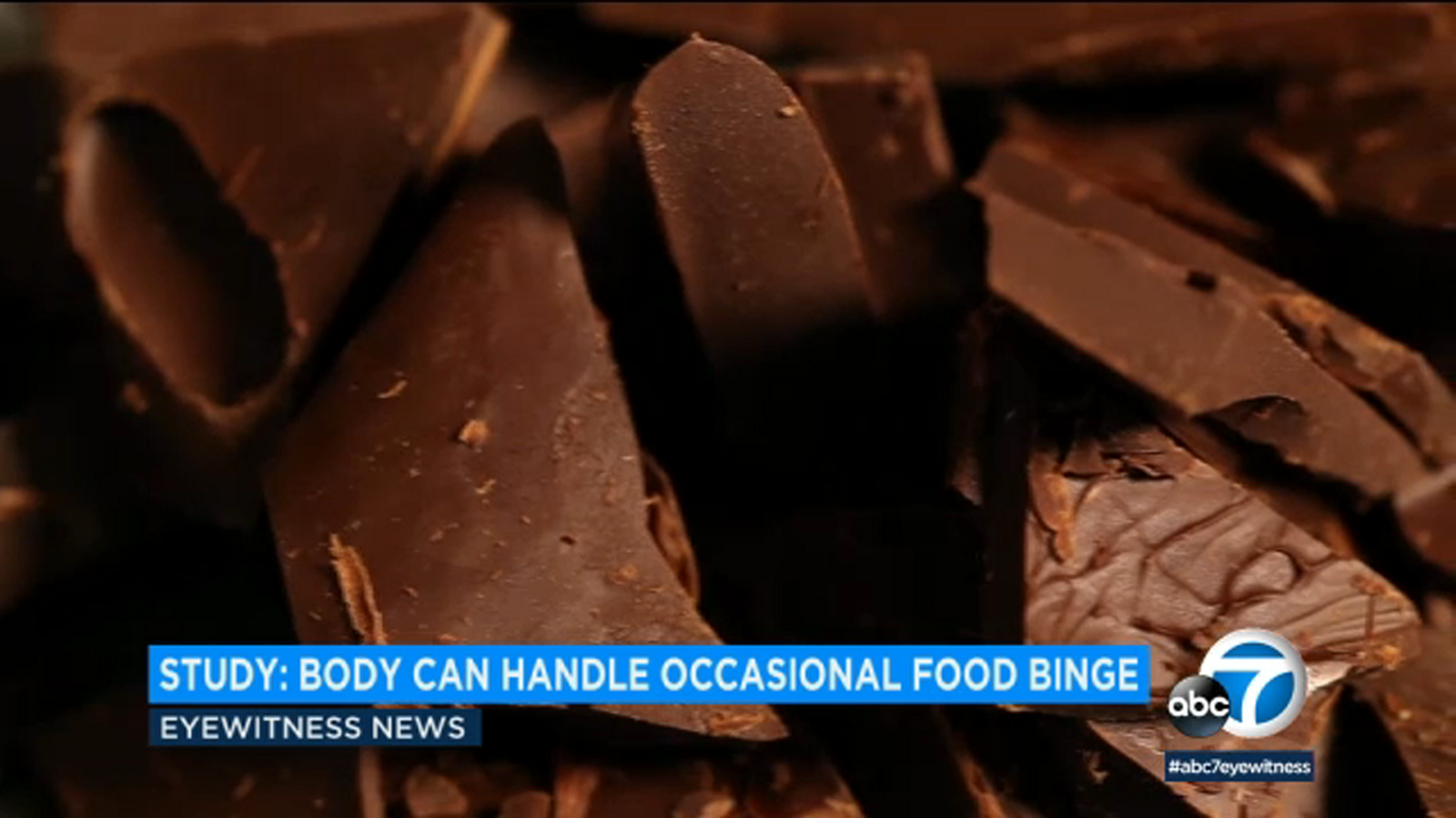 Your body can handle occasional food binges, study suggests - ABC7 New York