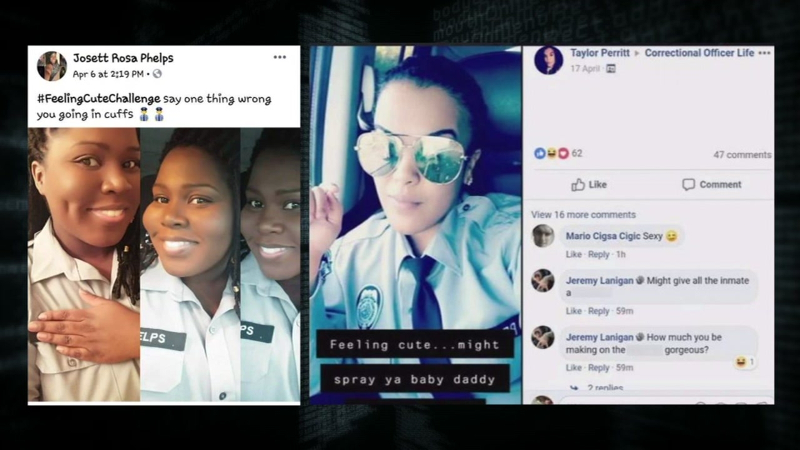 North Carolina prison guards under investigation after 'feeling cute ...