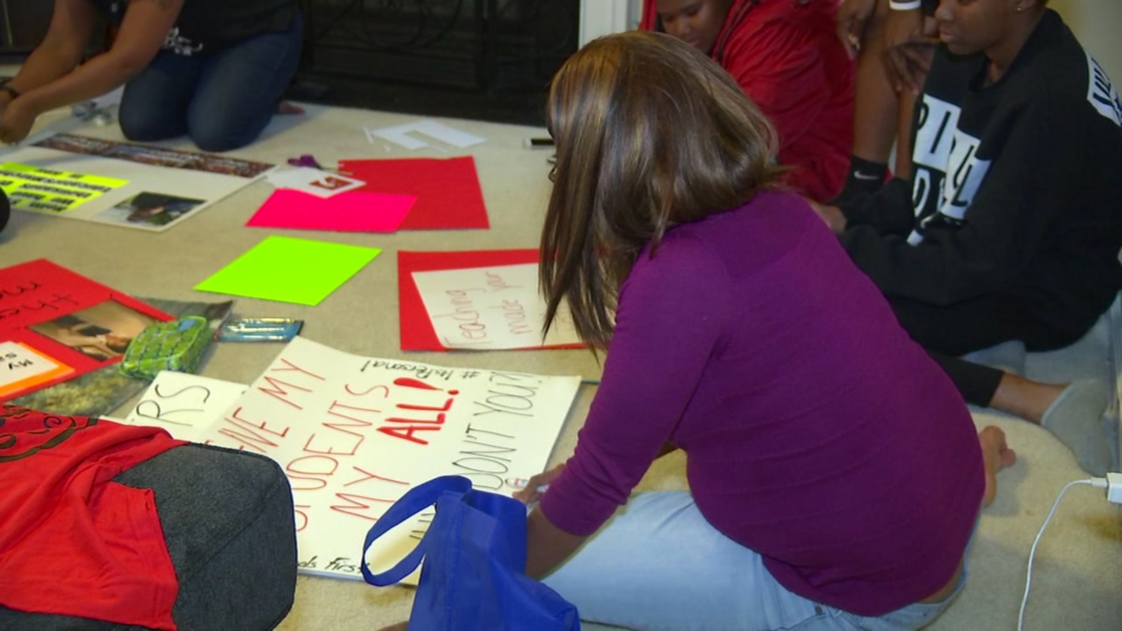 Amid last minute preps for massive teacher rally in Raleigh ...